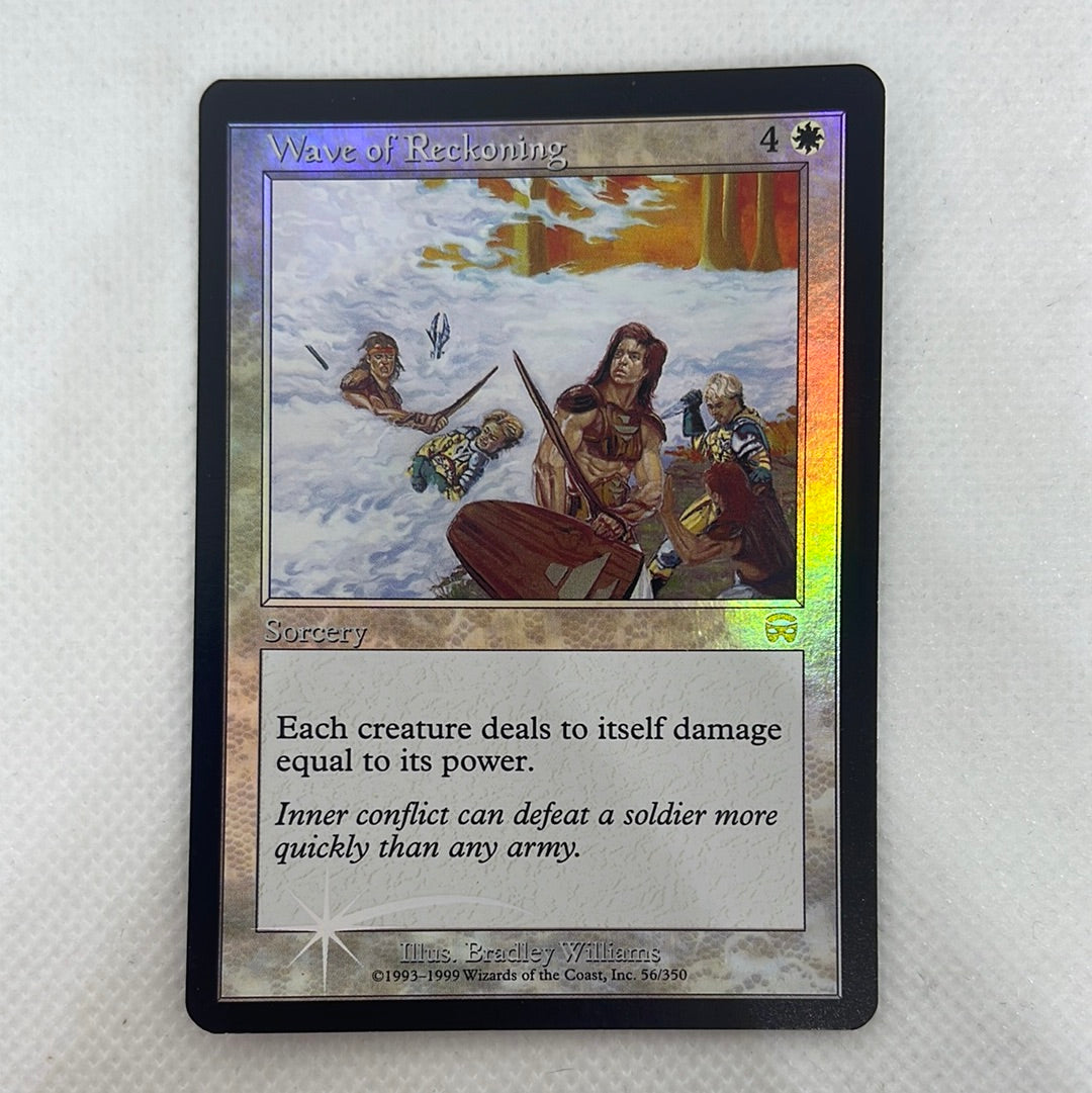 Wave of Reckoning - Mercadian Masques Foil – Making Mythic