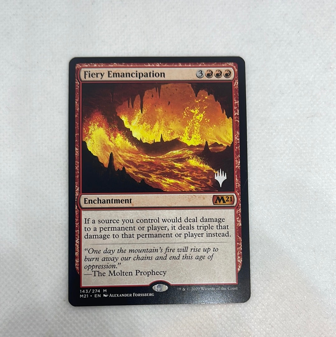 Fiery Emancipation - Promo Pack – Making Mythic