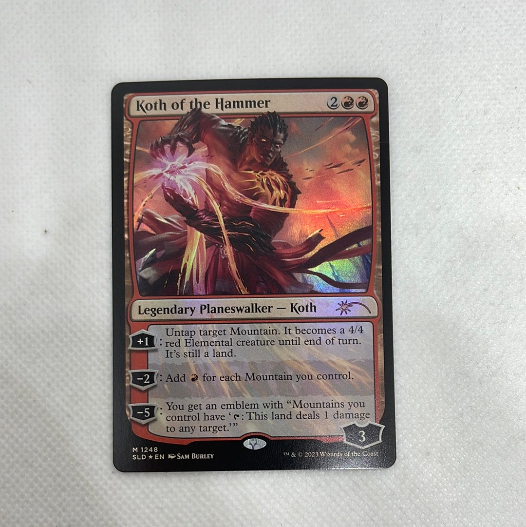 Koth of the Hammer - Secret Lair FOIL – Making Mythic