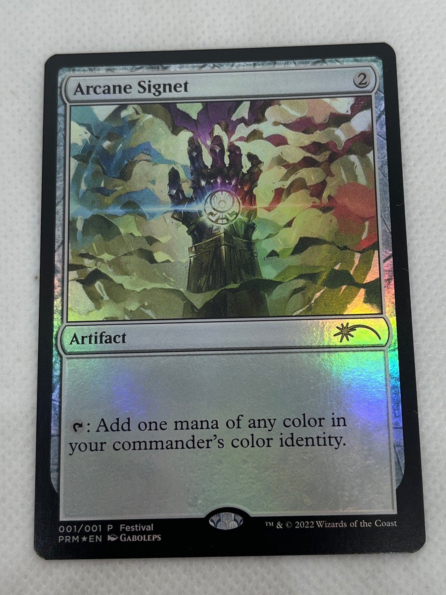 Arcane Signet - Magic Fest FOIL PROMO – Making Mythic