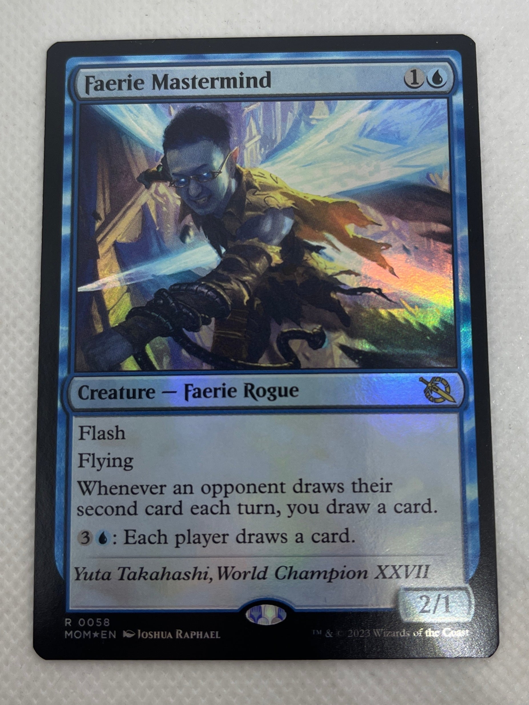 Faerie Mastermind - March of the Machine FOIL #058 – Making Mythic