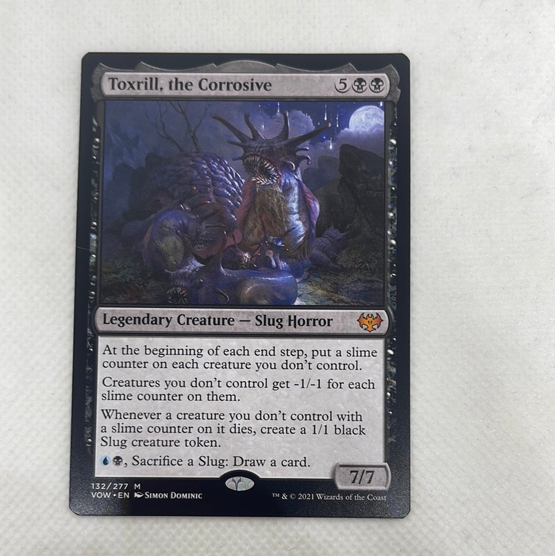 Toxrill, the Corrosive - Innistrad: Crimson Vow – Making Mythic