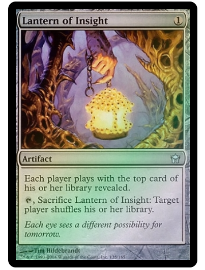 Lantern of Insight - Fifth Dawn #135 FOIL – Making Mythic