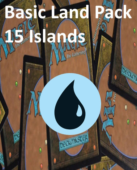 Basic Land Pack - Island – Making Mythic