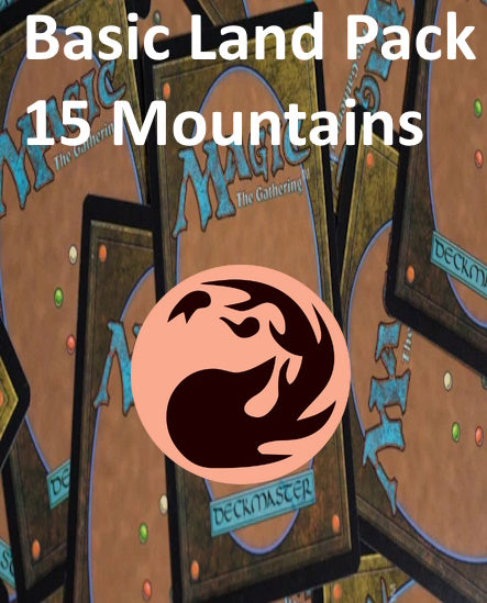 Basic Land Pack - Mountain – Making Mythic