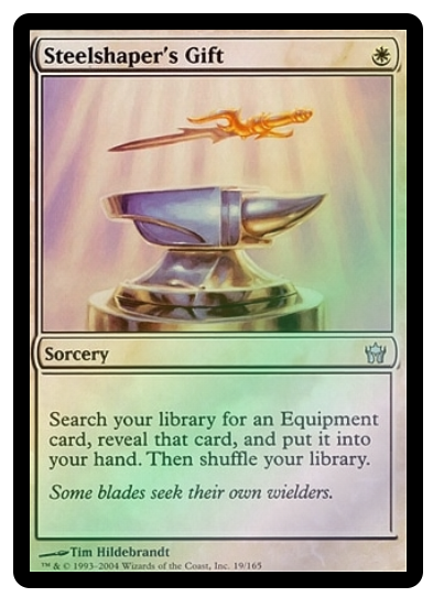 Steelshaper's Gift - Fifth Dawn #019 FOIL – Making Mythic